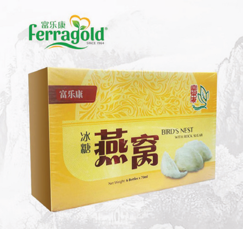 Bird Nest with Rock Sugar (70mL x 6 Btls) | Ferragold SG