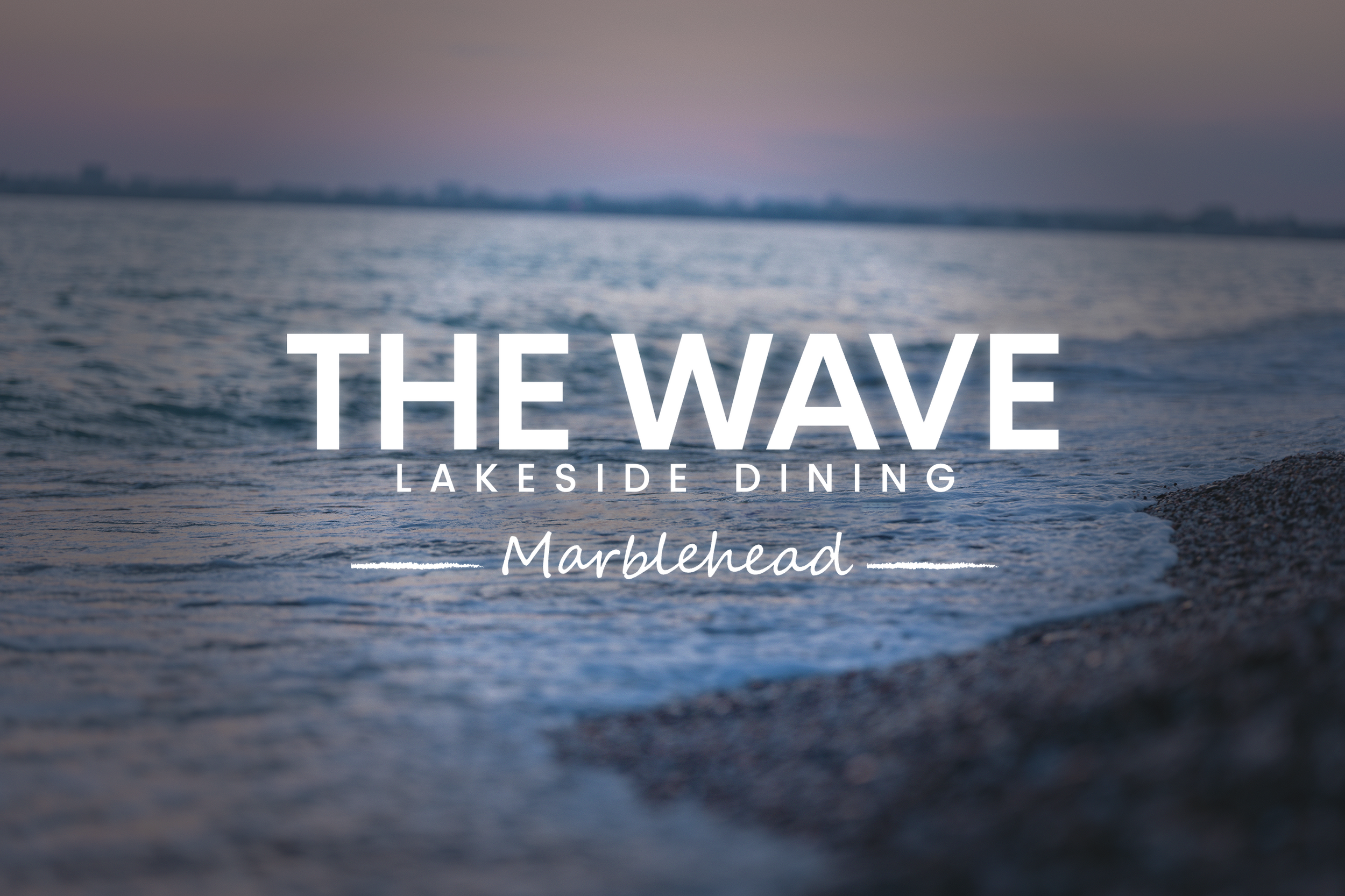 Our Menu | Wave Lakeside Dining