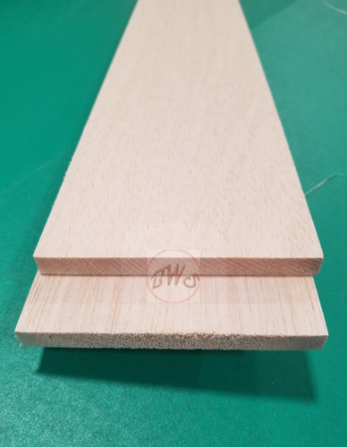 Balsa 3/8 x 3 x 36" 1137 | Balsa Wood Shop