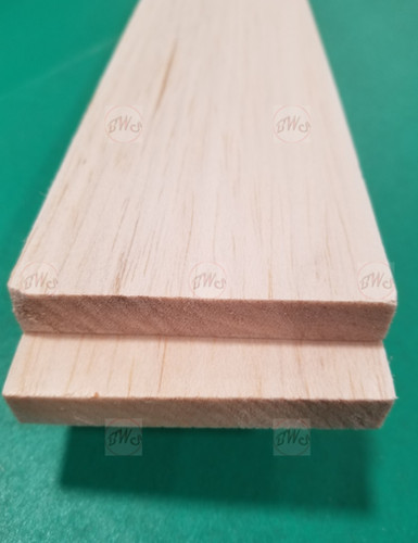 Balsa 1/2 x 3 x 36" 1231 | Balsa Wood Shop