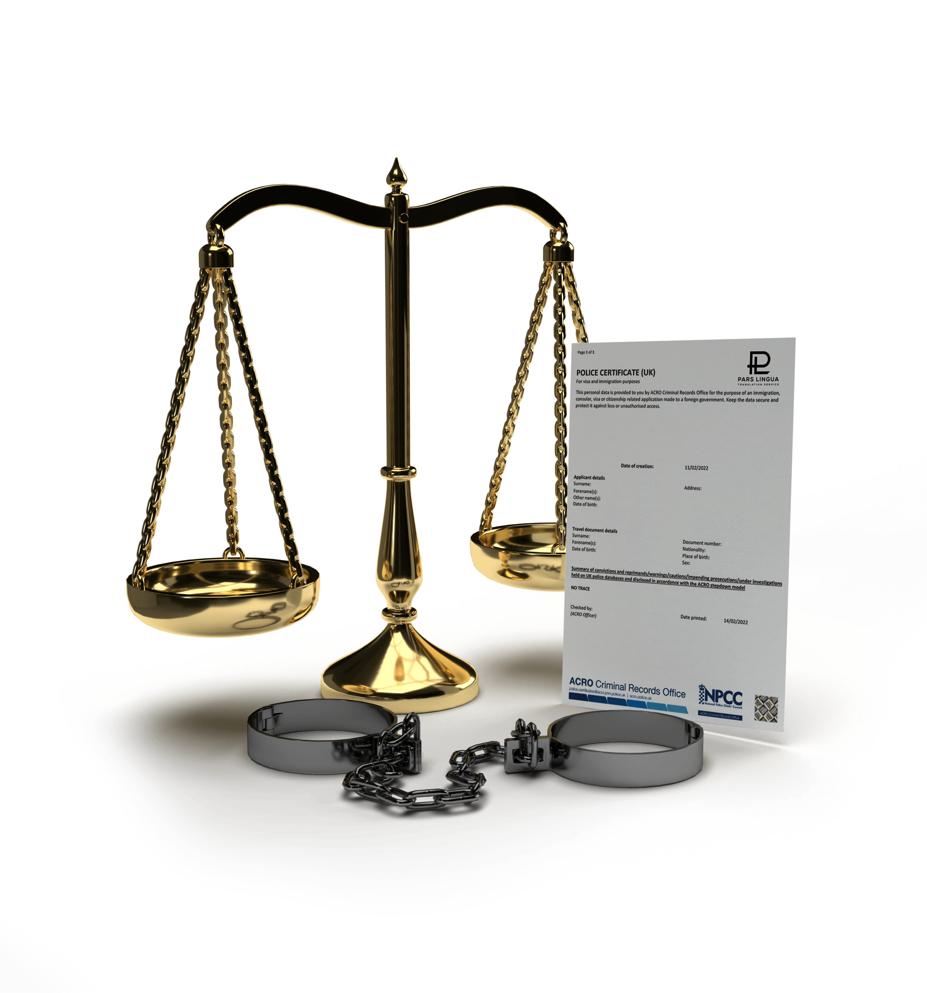 Pars Lingua | Certified translation-Criminal record