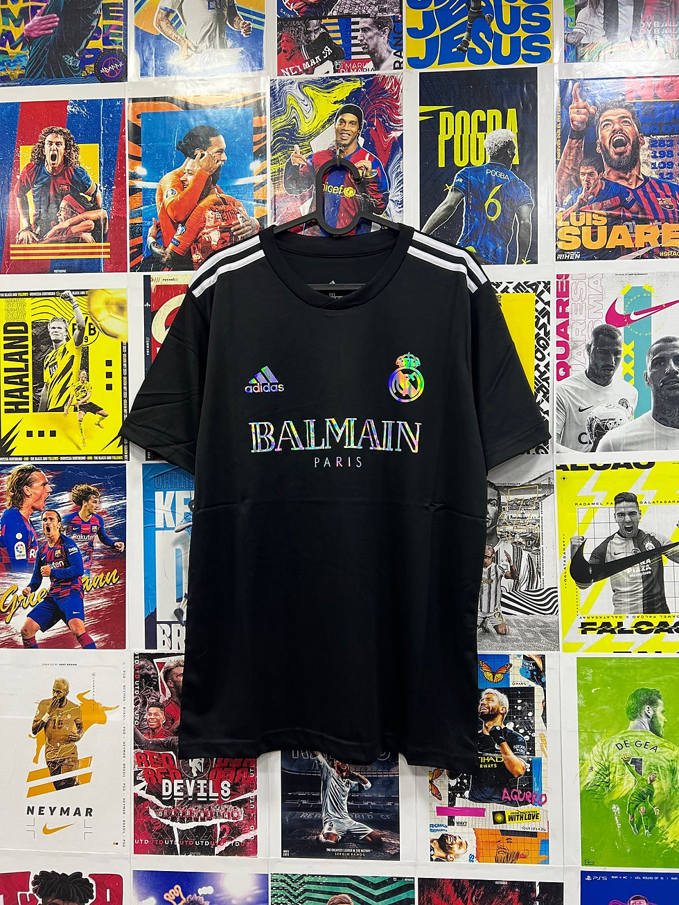 Real Madrid x Balmain (Special-Edition) T-shirt | The Jersey Hub