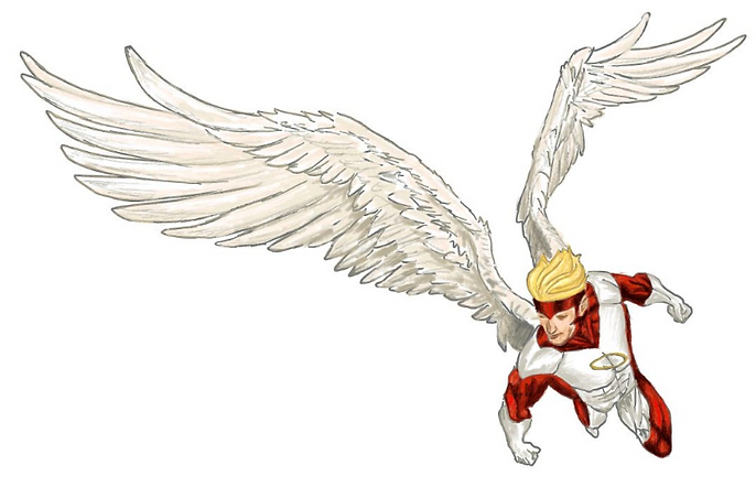 X-Men Angel's wings could they work?