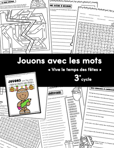 Jouons avec les mots (Noël) | La classe de Catherine
