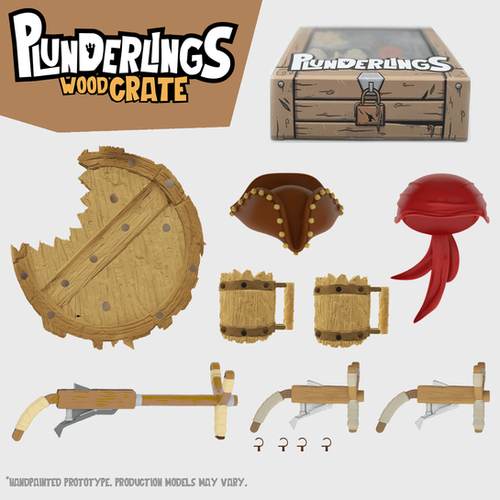 Plunder Crate - Wood | Planetary Dog Toys