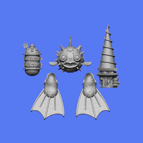 Abyssal Overseer, Poseidon's Special Force Kit | Planetary Dog Toys