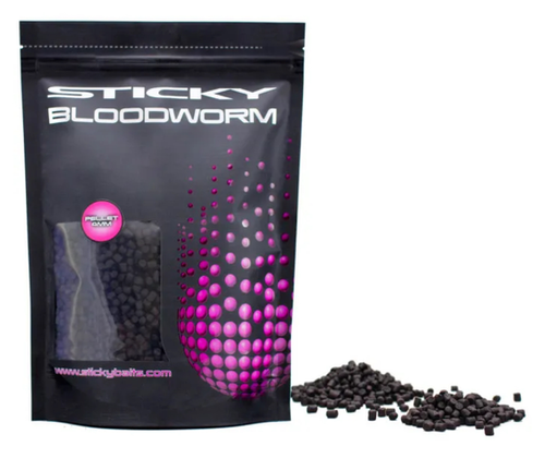 Sticky Bloodworm Pellets 900g | Wellington Angling