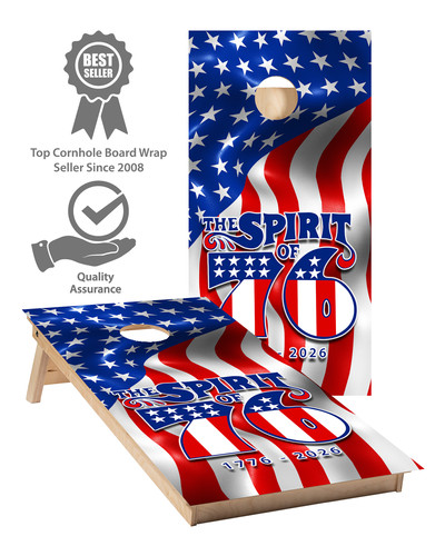 Cornhole Wrap 1009 | YourBoardWrap.com