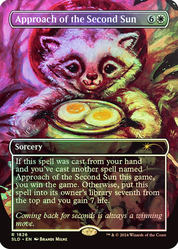 Approach of the Second Sun (SLD) (1826) / Borderless Foil | MTG Wolf México