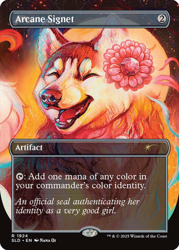 Arcane Signet (SLD) (1924) / Borderless | MTG Wolf México