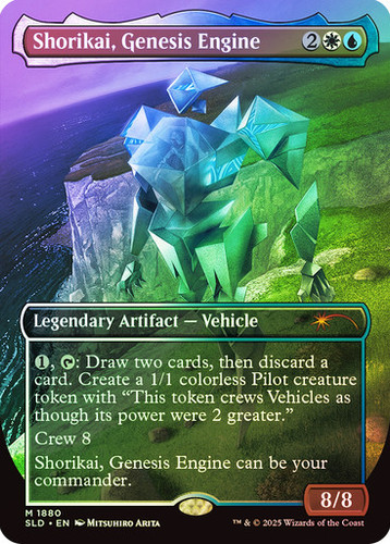 Shorikai, Genesis Engine (SLD) (1880) / Borderless / Foil | MTG Wolf México