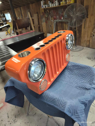 Willys Jeep Billiards Rack | Car Crazy Furniture