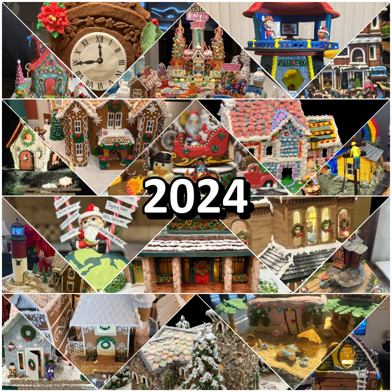2024 Holiday Gingerbread-Smackdown by Gingerbread-By-Design