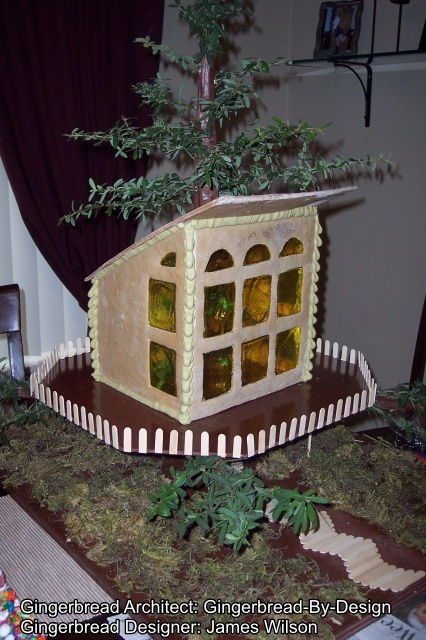 Gingerbread Tree House Template by Gingerbread-By-Design