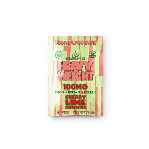 Hemp Living THCP + Delta-8 + Delta-9 Gummies (100mg) | Green Honey