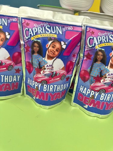 Customized Capri Suns | Tutus By TT