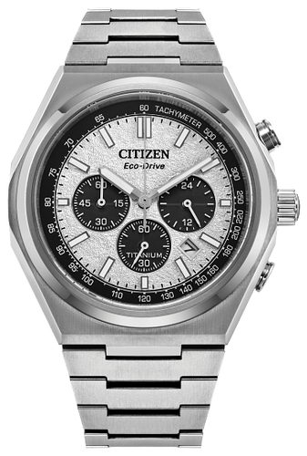 CITIZEN ECO-DRIVE MEN'S SUPER TITANIUM SILVER/BLACK FACE | Silveri ...