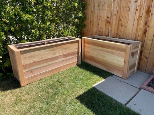 Hedge planter boxes | Mateo Woodworks