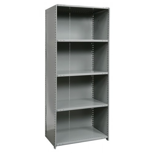 Closed Back and Side Bolted Steel Shelving | PMB Shelving