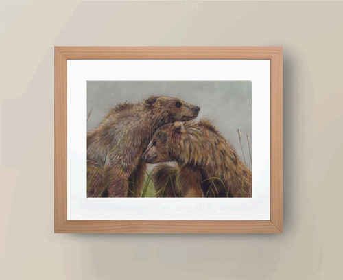 'Bear Love' A4 Limited Edition Print | Tracey Walder