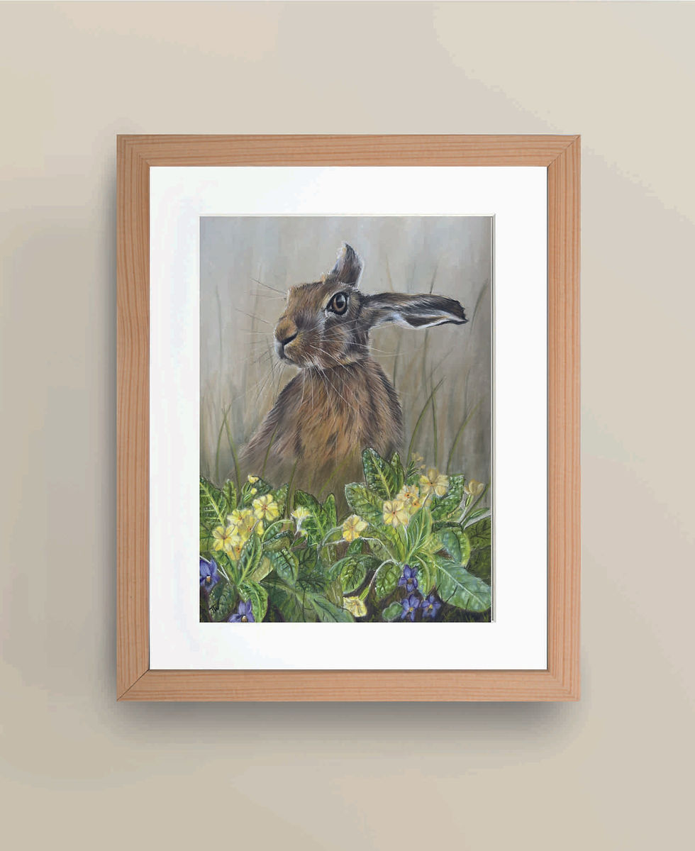 'Primrose' A4 Limited Edition Giclee Print | Tracey Walder