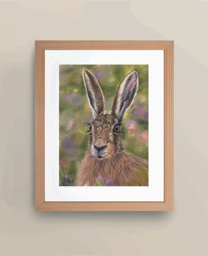 'Whiskers' A4 Limited Edition Giclee Print | Tracey Walder