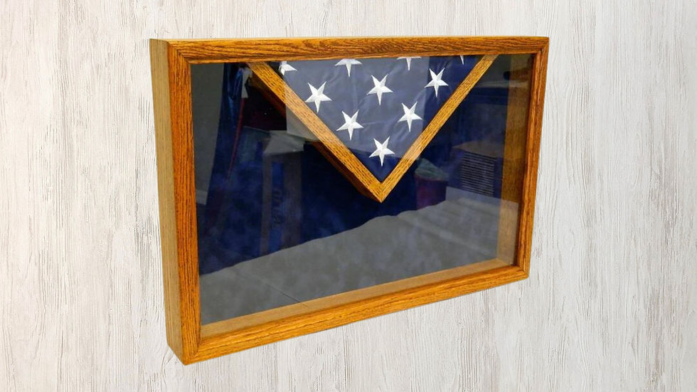 Military Retirement Shadow Box | Legacy Crafts USA