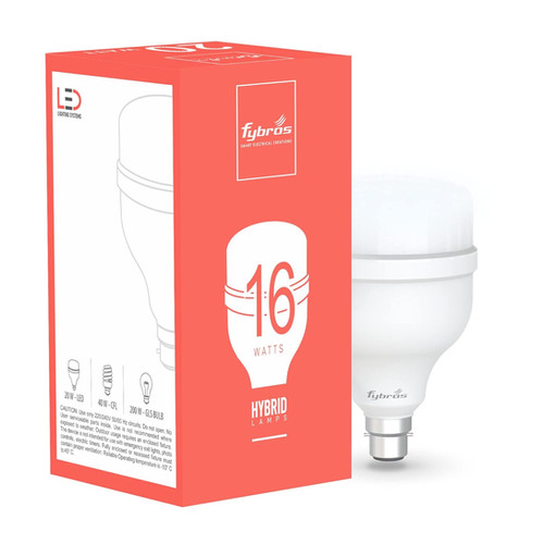 FYBROS hybrid LED bulb 16 Watt | B M Metal Mart
