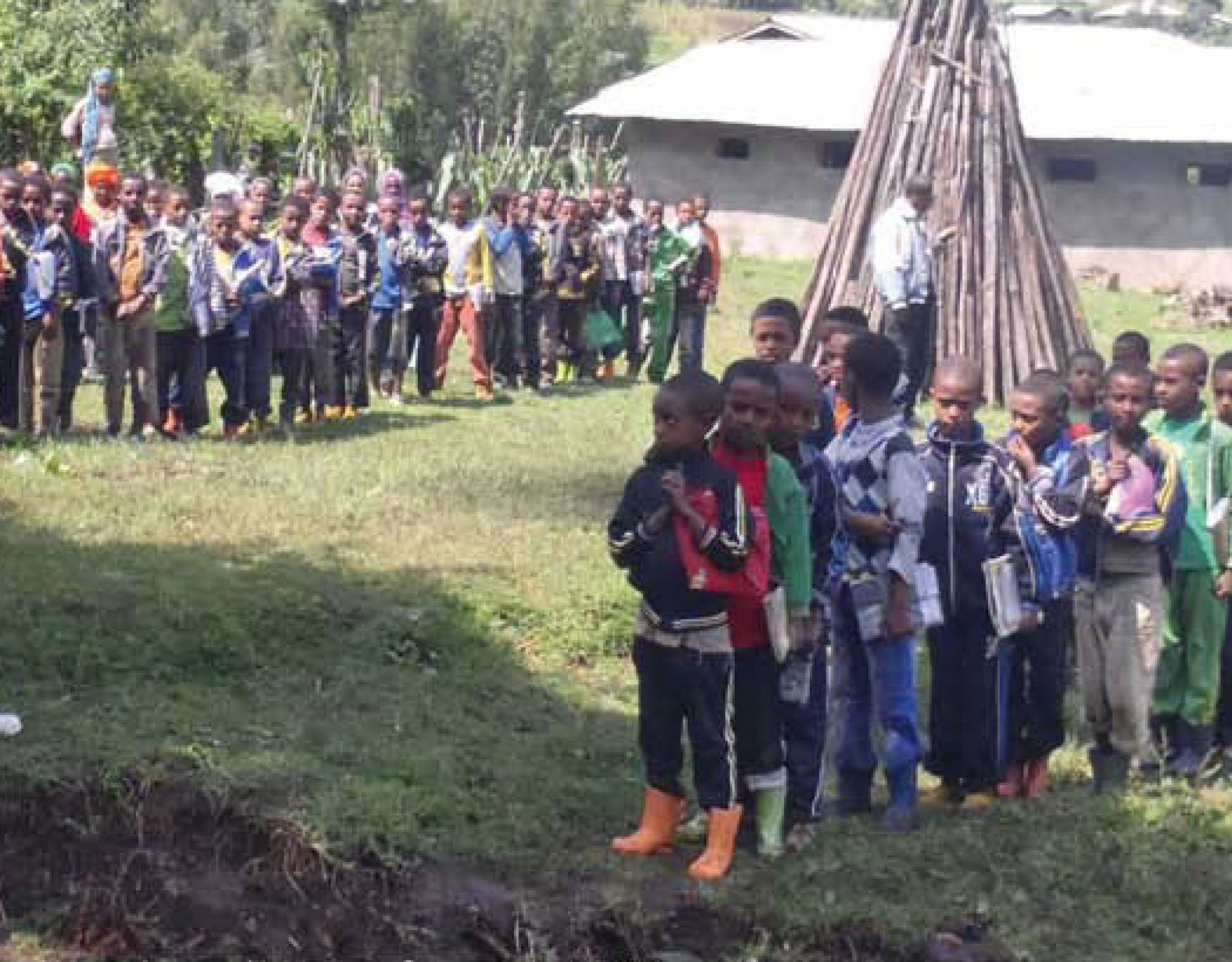 Providing improved sanitation facilities for school children in the ...