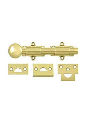 4" Dutch Door Surface Bolts | charleston-hardware