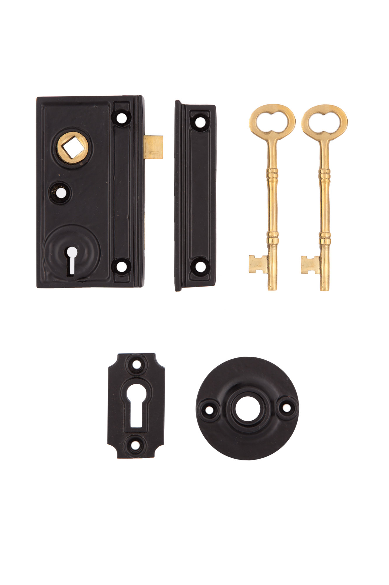 Replacing Rim Latches with Rim Locks in colonial : r/centuryhomes