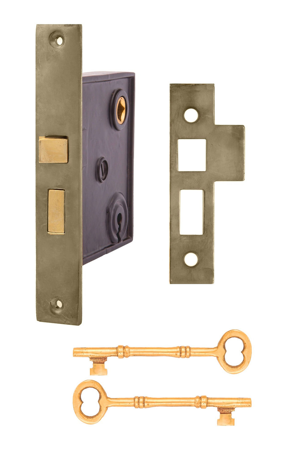 Reproduction Mortise Locks With Skeleton Keys| Charleston Hardware Co.
