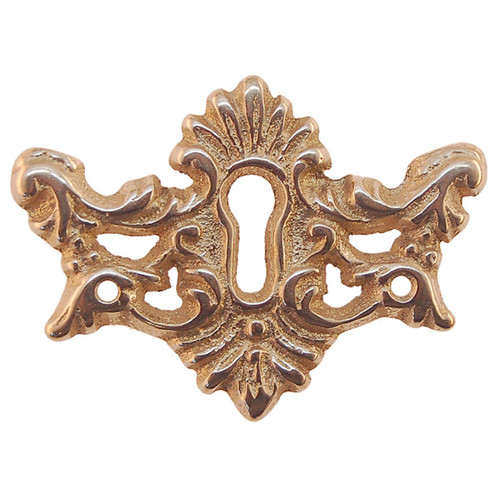 Decorative Key Escutcheon for Oak Furniture | charleston-hardware