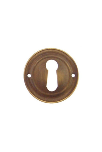 Colonial Revival Round Escutcheon | charleston-hardware