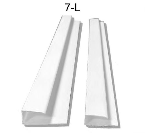 7-L PVC Edge Trim 8x17x25mmx4.0m | PVC CEILINGS
