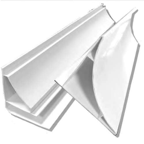 F3 PVC Cornice White Top Corner | PVC CEILINGS