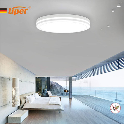 צמוד תקרה לבן Liper IP65 / Hawaii | חושן חשמל