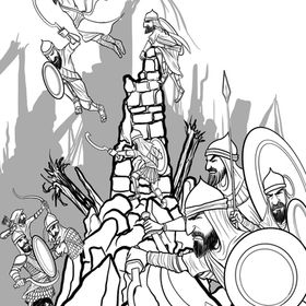 oshua bible coloring pages