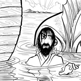 naaman coloring picture