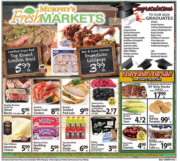 ADVERTISED SALES | Murphy's Markets