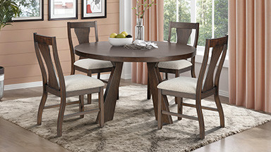 Chestnut Ridge 5pc Dining Set | Mysite