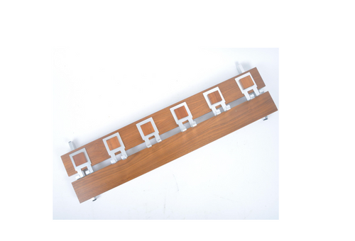 MCM Wall Hanging Coat Rack - circa 1960s | The Artz Collection