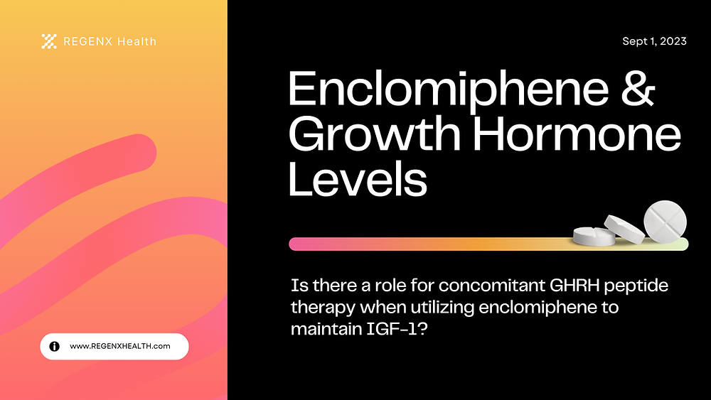 Redefining Testosterone Therapy: How Enclomiphene and GHRH Peptides May ... Redefining Testosterone Therapy: How Enclomiphene and GHRH Peptides May ...