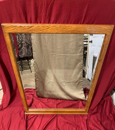 Arbek Furniture Solid Oak Large Framed Mirror | InShane Furniture