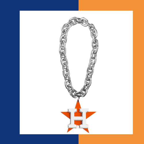 Houston Baseball Foam Chains | Jersey Pal