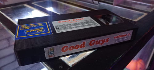 Cassette VHS good guys blockbuster sticker | Frank N Stuff