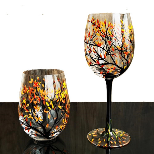 Fall Glass Painting Stem | Mysite