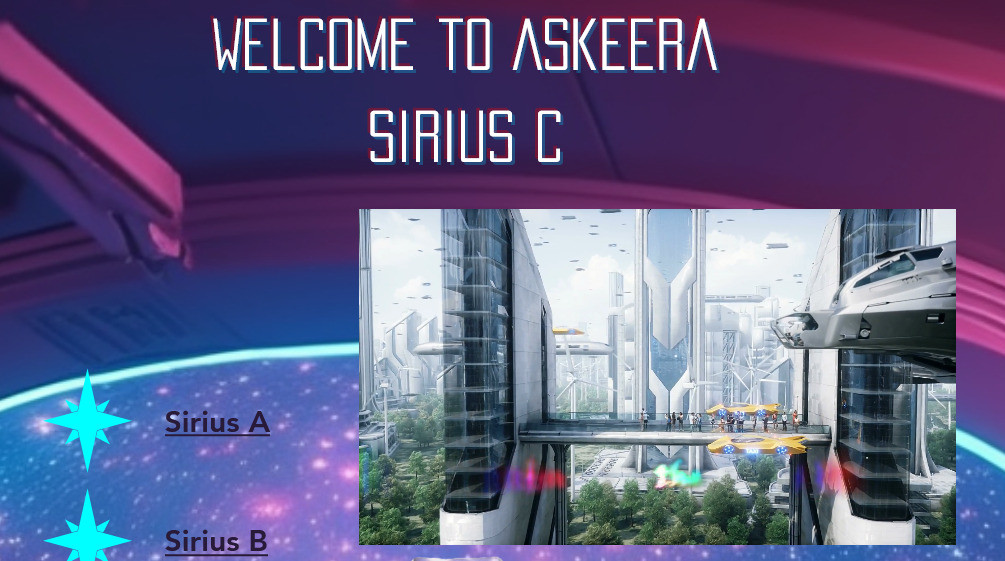 Sirius C System | GALACTIC ADVENTURES