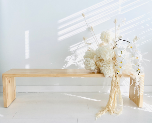 Light Wood Bench | Sie Collection