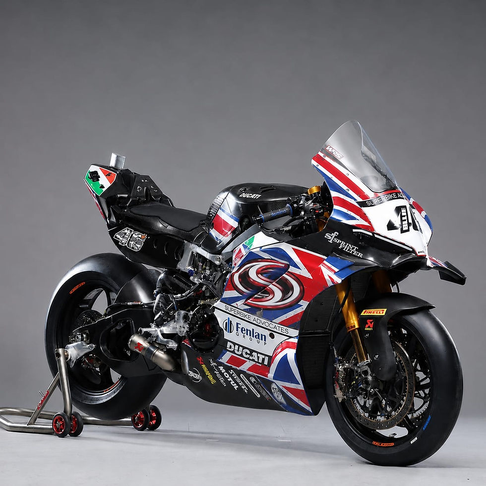 SUPERBIKE ADVOCATES RACING UNVEILS SPECIAL UNION JACK LIVERY FOR ...
